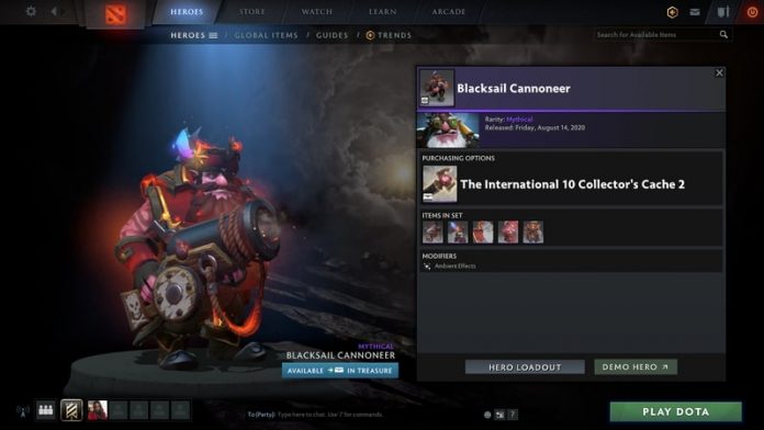 Lộ diện 17 items set Dota2 mới của TI10 Collector’s Cache Volume II ...
