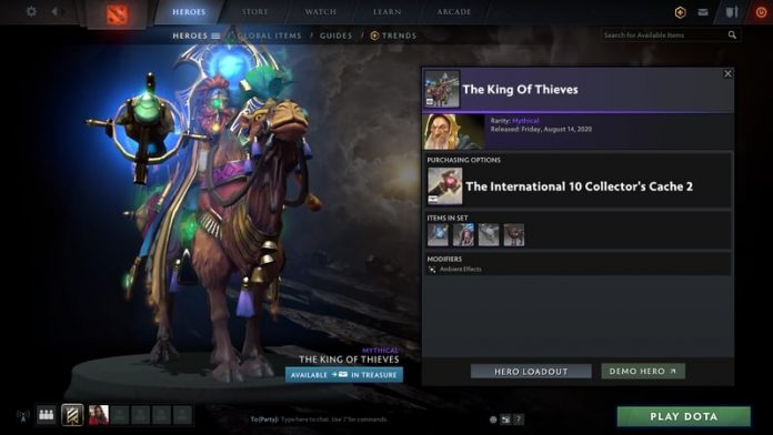 Lộ diện 17 items set Dota2 mới của TI10 Collector’s Cache Volume II ...